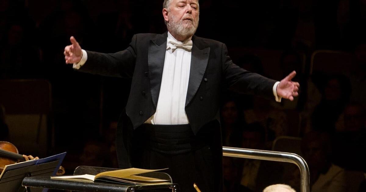 Conductor Andrew Davis, who headed Toronto Symphony Orchestra for 13 ...