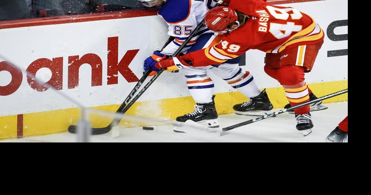 Flames sign forward Andrew Basha tothree-year entry-level contract