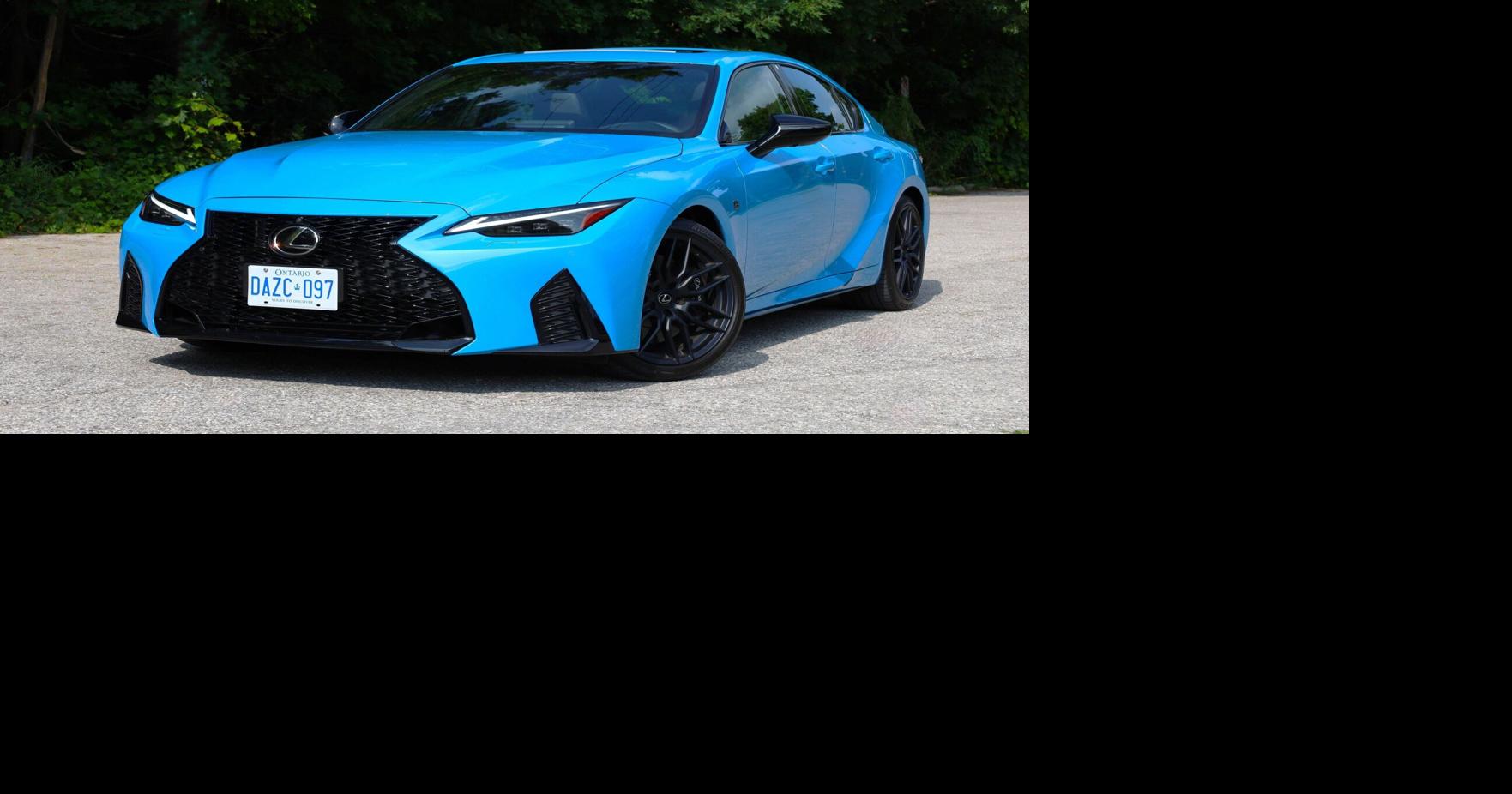 Lexus IS 500 is a V8-powered, CD-playing blast from the past