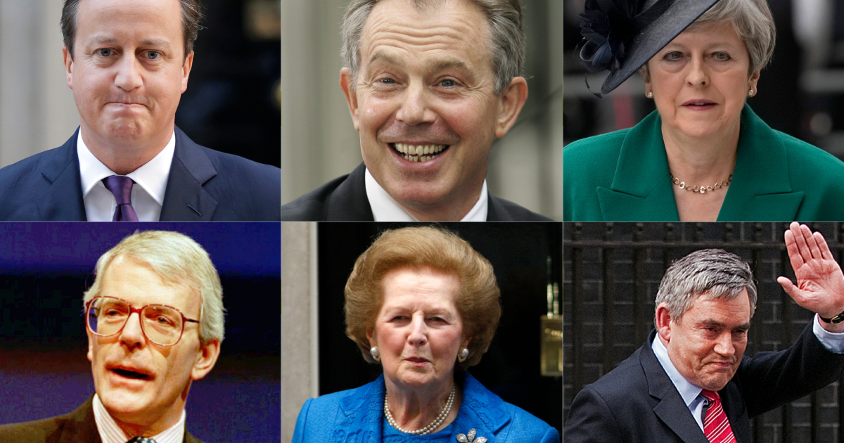 Boris Johnson’s parting words, compared to past six PMs