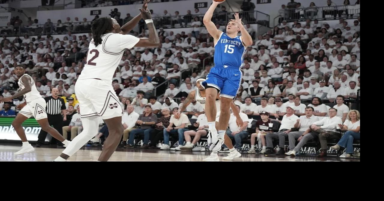 Reed Sheppard's runner with under a second left sends No. 16 Kentucky ...
