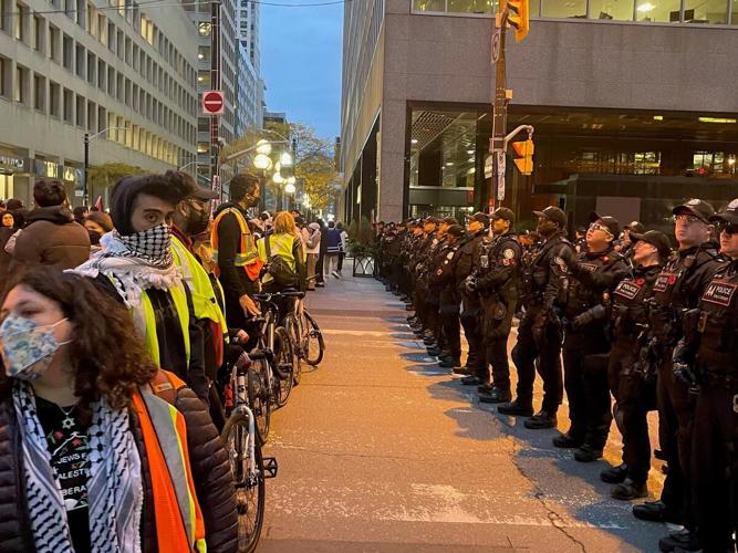 Massive pro-Palestinian rally in Toronto