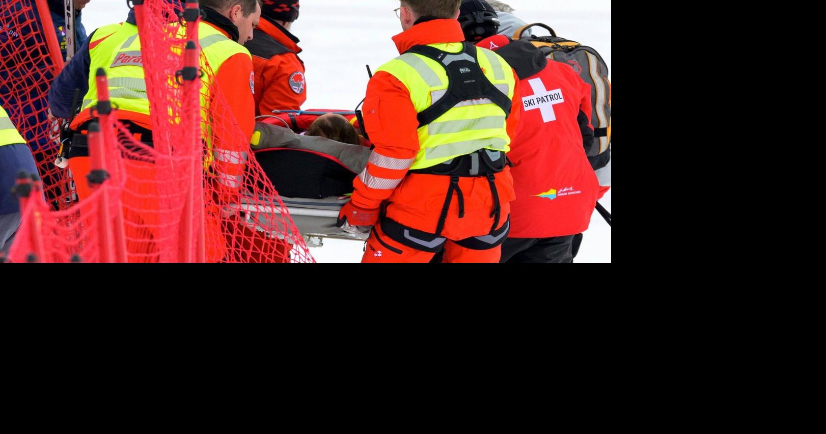 Olympic ski champion Michelle Gisin airlifted after downhill crash in ...