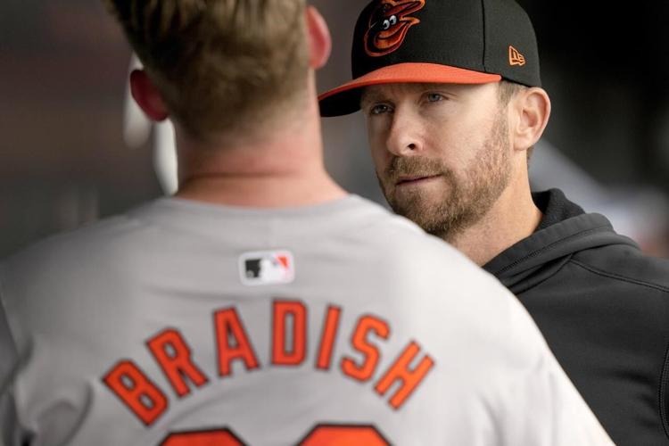 Bradish pitches 7 no-hit innings for Orioles before Mendick homers for ...