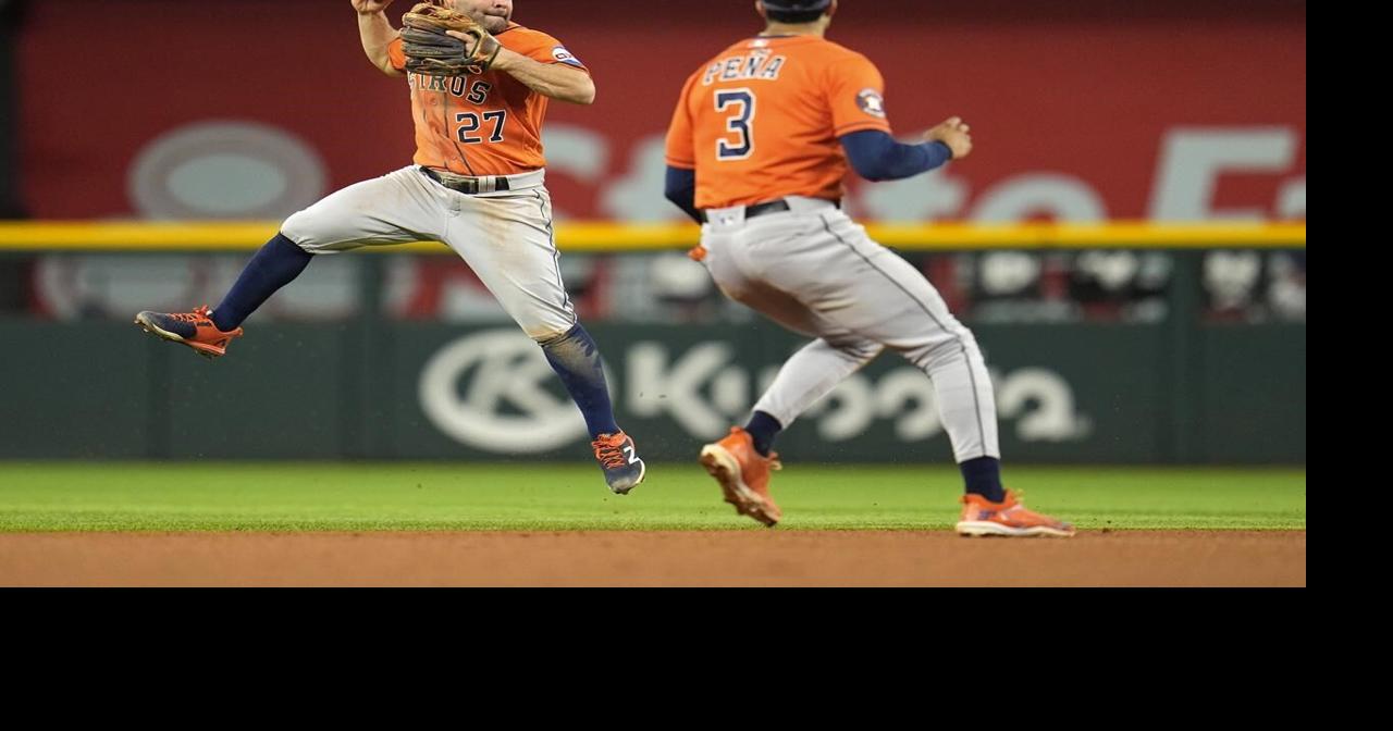 Abreu, Alvarez and Altuve power Astros' rout of Rangers in Game 4 to even ALCS