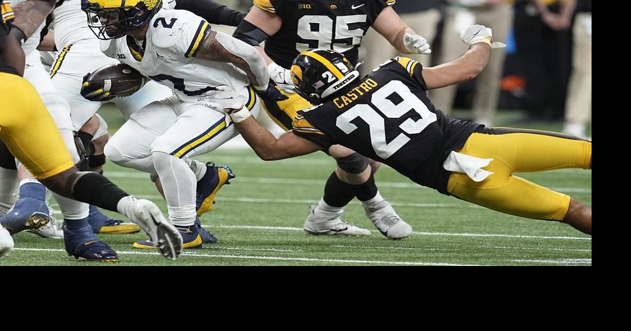 No. 2 Michigan beats No. 18 Iowa 26-0 for Big Ten title, likely to ...