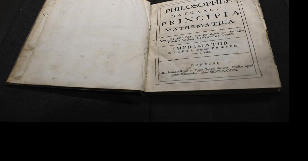 Experts search for rare Newton book, three copies in Canadian ...