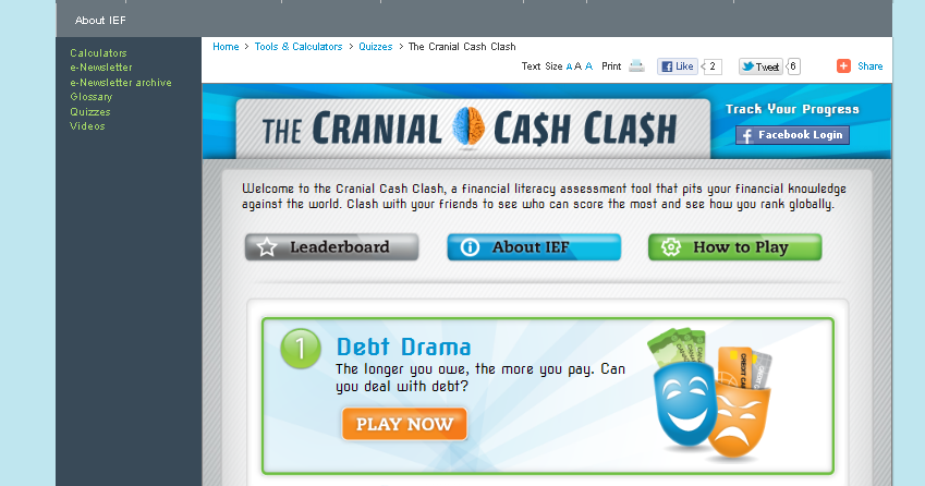 Cranial cash clash: A fun money quiz