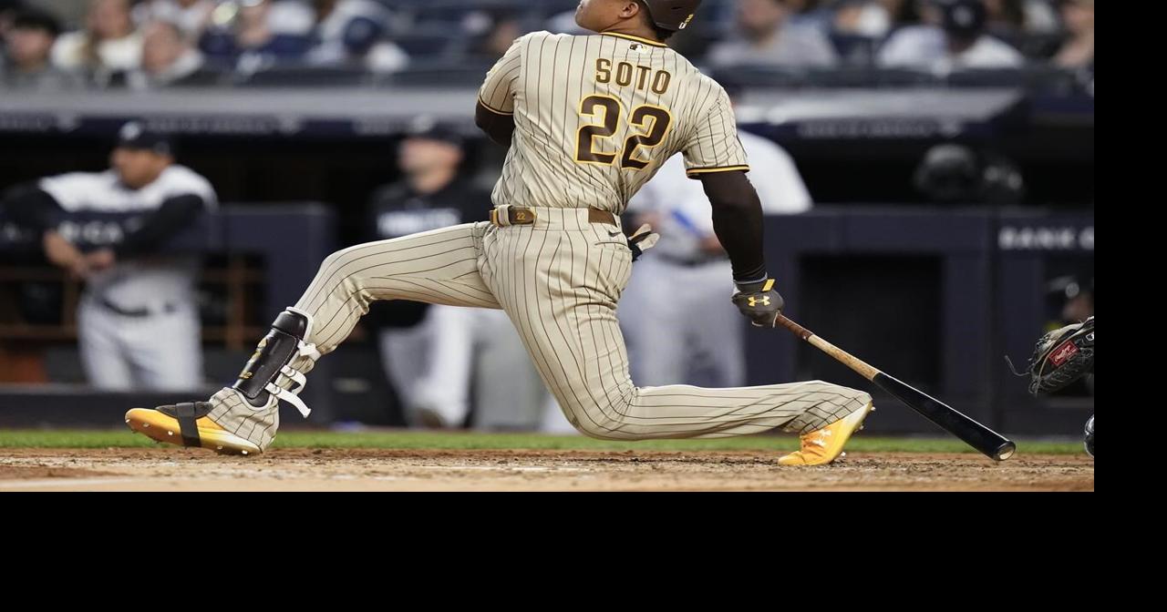 Soto, Tatis Jr hit long home runs, Padres beat Yankees 5-1 in series opener