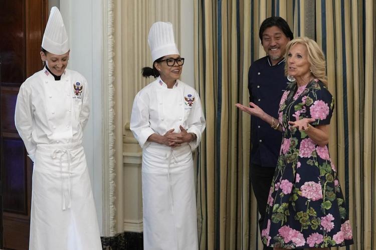 Female White House chef duo has dished up culinary diplomacy at state ...