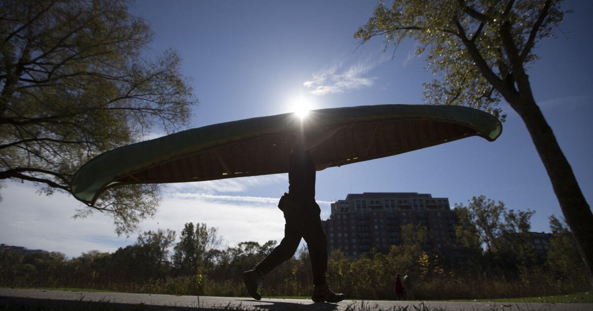 Portaging an ancient footpath — through downtown Toronto
