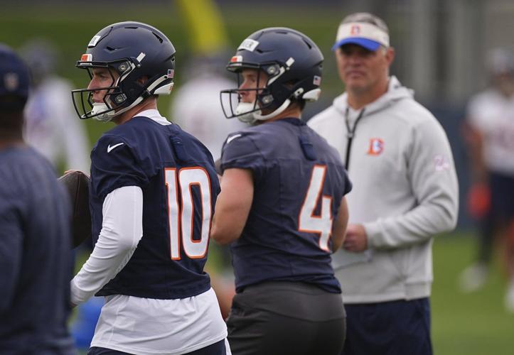 Broncos' Bo Nix looks more comfortable heading into 2nd season and ...