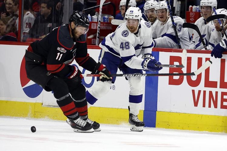 Point scores 2, Lightning snap skid with shutout of ‘Canes