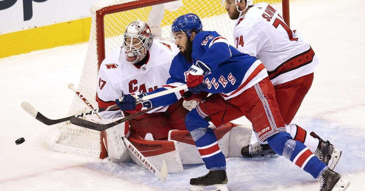 Hurricanes sweep Rangers with James Reimer between the pipes