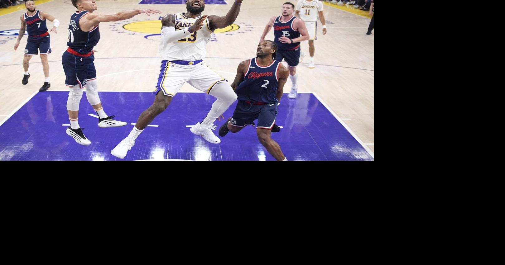 LeBron James becomes first to score 50,000 combined points in NBA ...