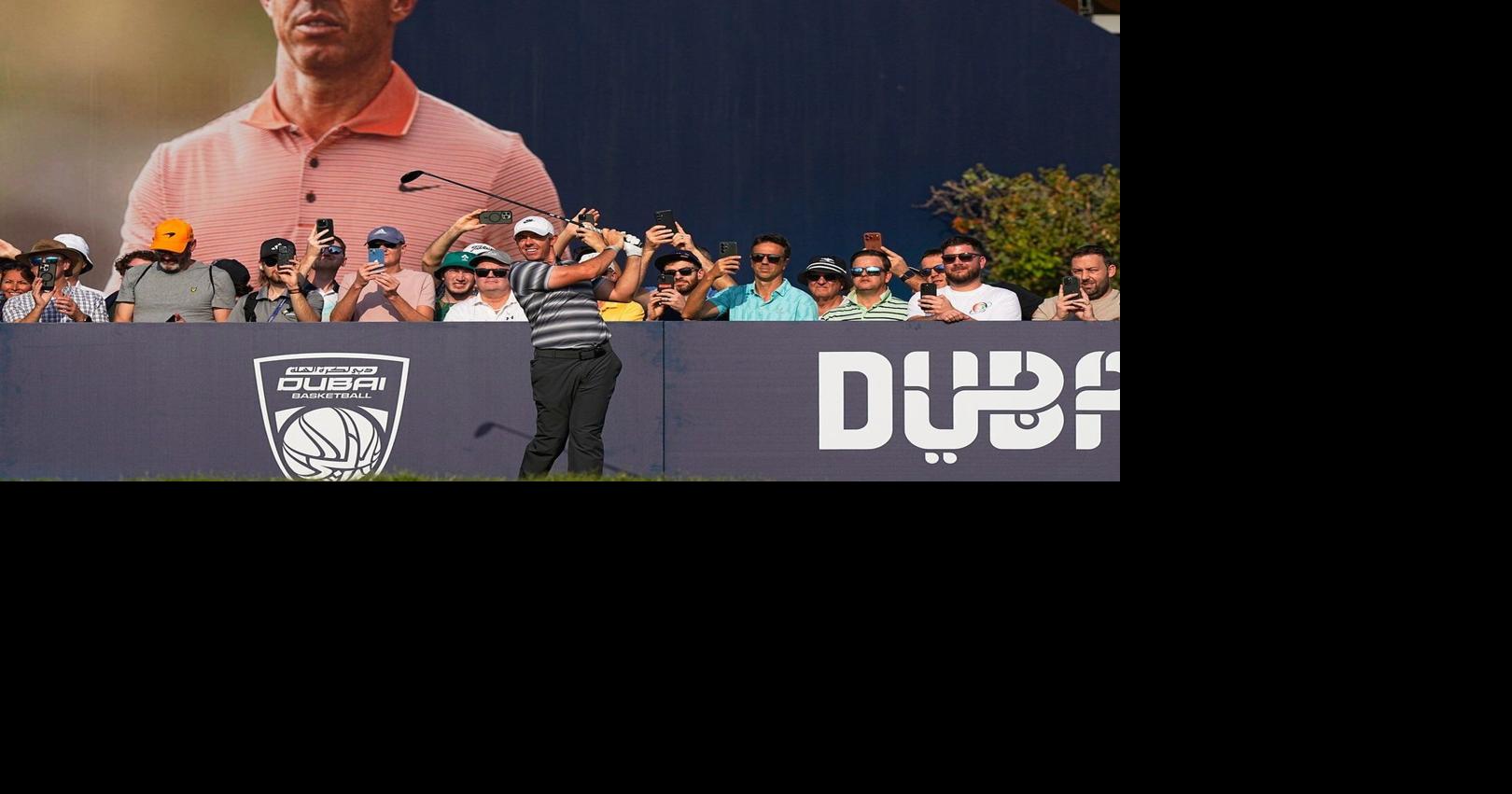 McIlroy leads by one stroke after first round at Dubai Invitational