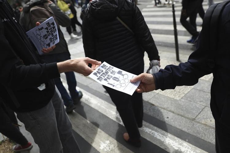 Next frontier in France’s protests: Fake Olympic volunteers