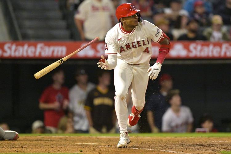 Exactly 1 year after CWS triumph, Angels' Christian Moore puts majors ...