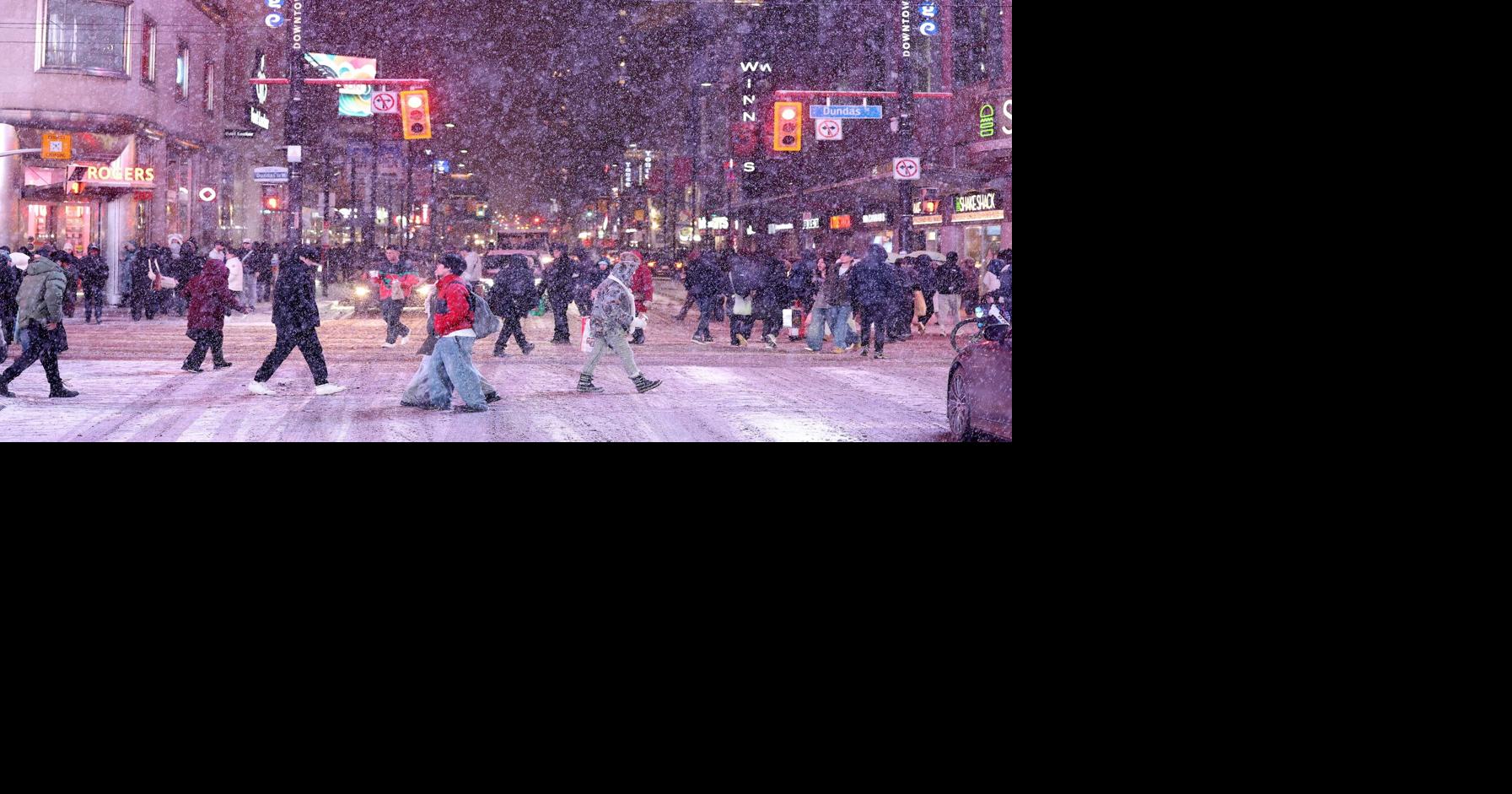 Toronto weather this weekend: Snow flurries and streetcars