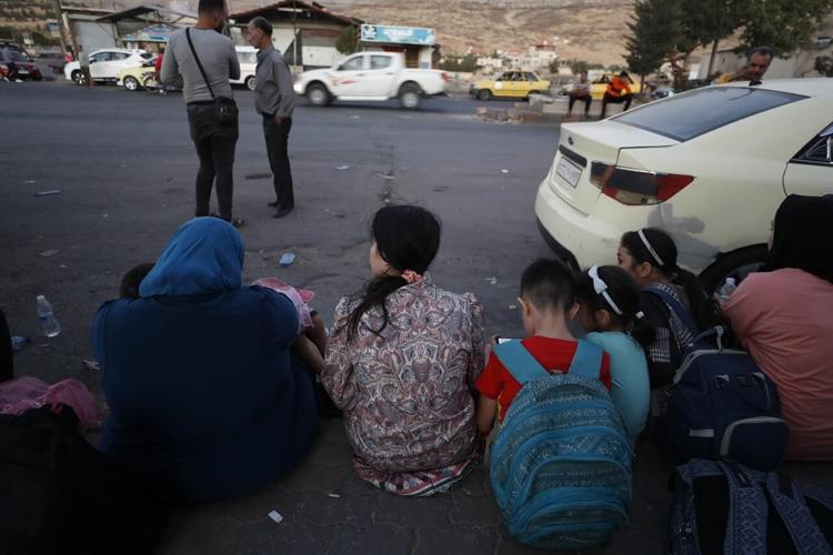 Thousands are pouring into Syria, fleeing worsening conflict in Lebanon