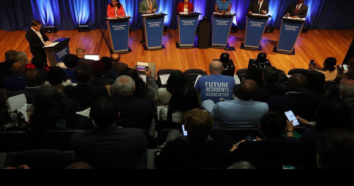 Toronto Mayoral Candidates To Square Off In Third And Final Debate Of