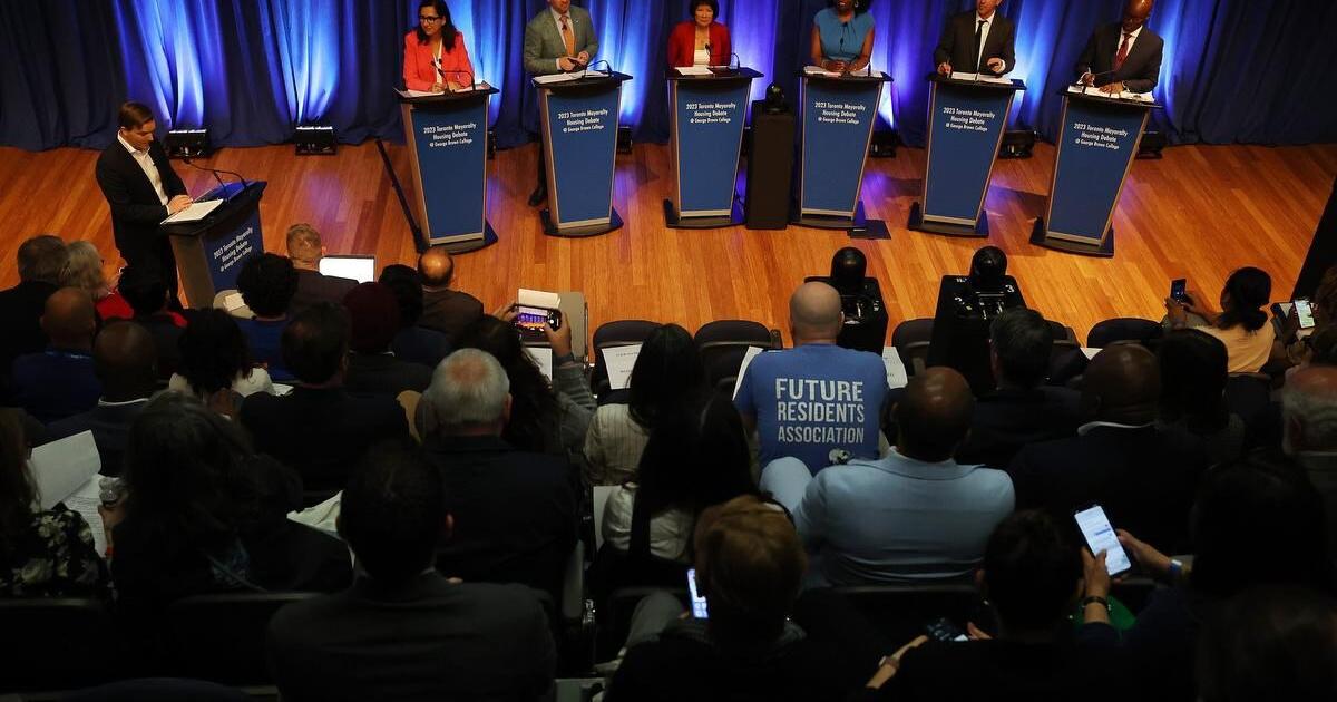 Toronto Mayoral Candidates To Square Off In Third And Final Debate Of