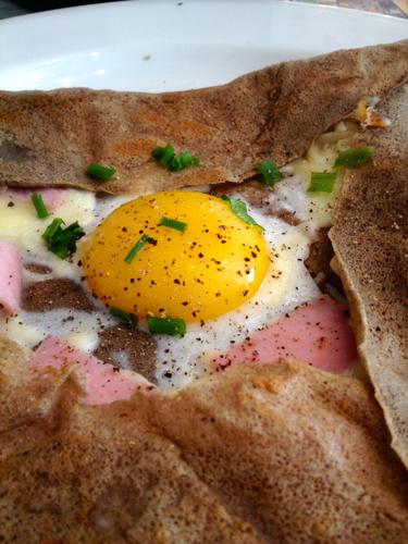 Le Neuf Café’s buckwheat galette will have you saying ooh-la-la