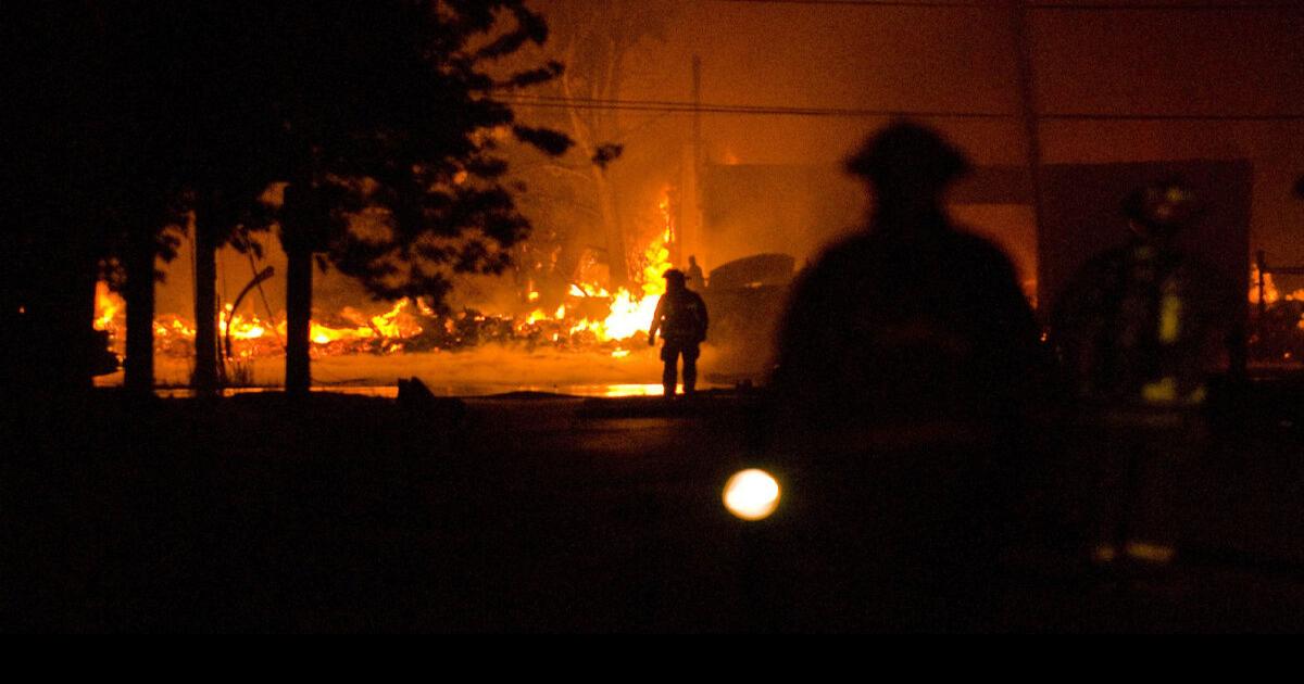 Sunrise Propane explosion captured on surveillance tape