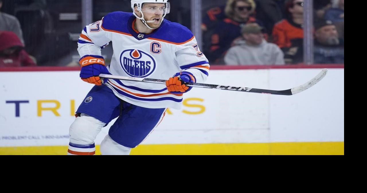 Oilers star Connor McDavid to miss at least a week with an upper-body ...