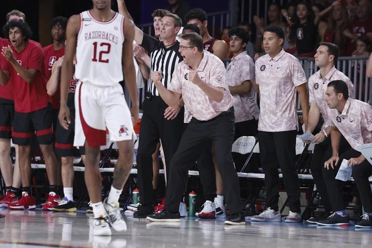 Mark carries No. 20 Arkansas to double-overtime victory over Stanford ...