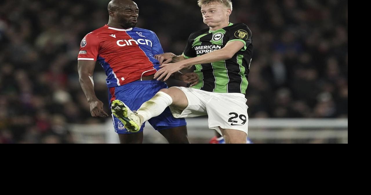 Rivals Crystal Palace and Brighton draw 1-1 to launch Premier League's ...