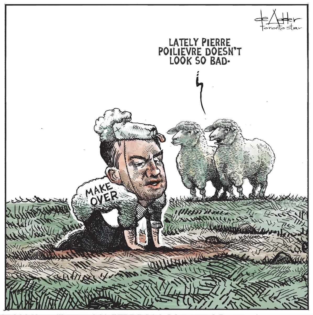 Michael de Adder: Pierre Poilievre makeover