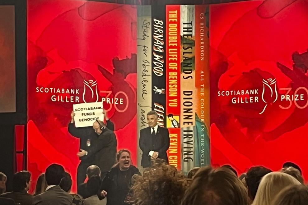 Giller Prize releases long list, drops Scotiabank from name