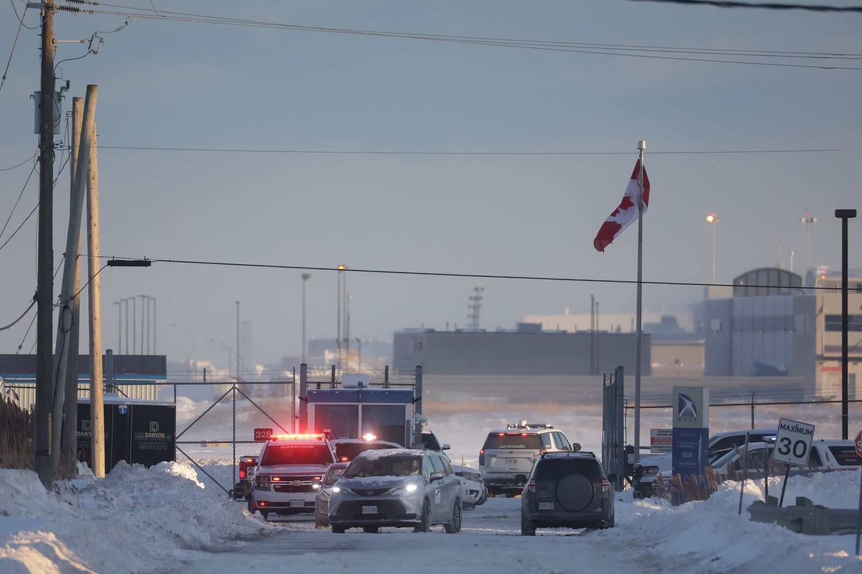 Toronto Delta Air Lines plane crash aftermath in photos