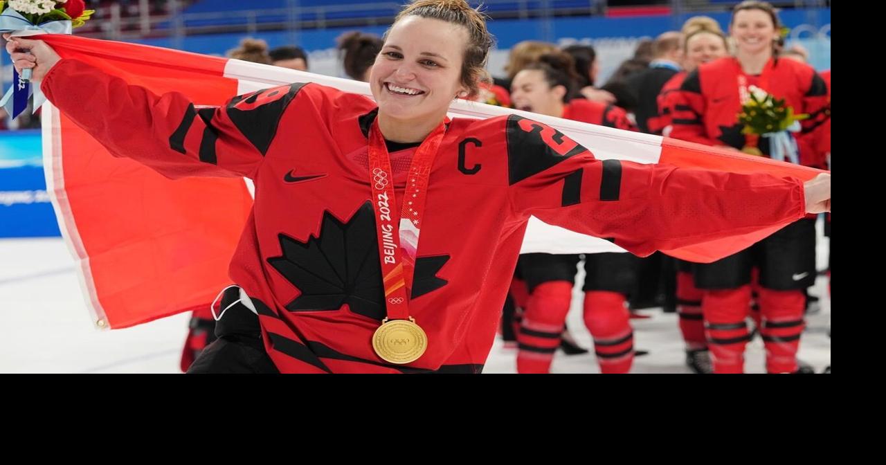 Five questions with Canadian hockey ‘golden-goaler’ Marie-Philip Poulin