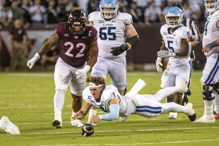 Colton Joseph's big day carries Old Dominion to 45-26 upset of Virginia ...