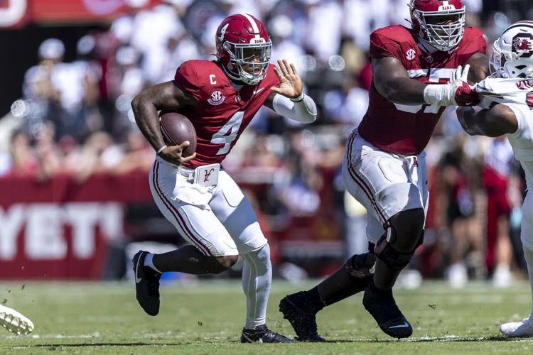 No. 7 Alabama overcomes botched recovery of an onside kick to beat ...