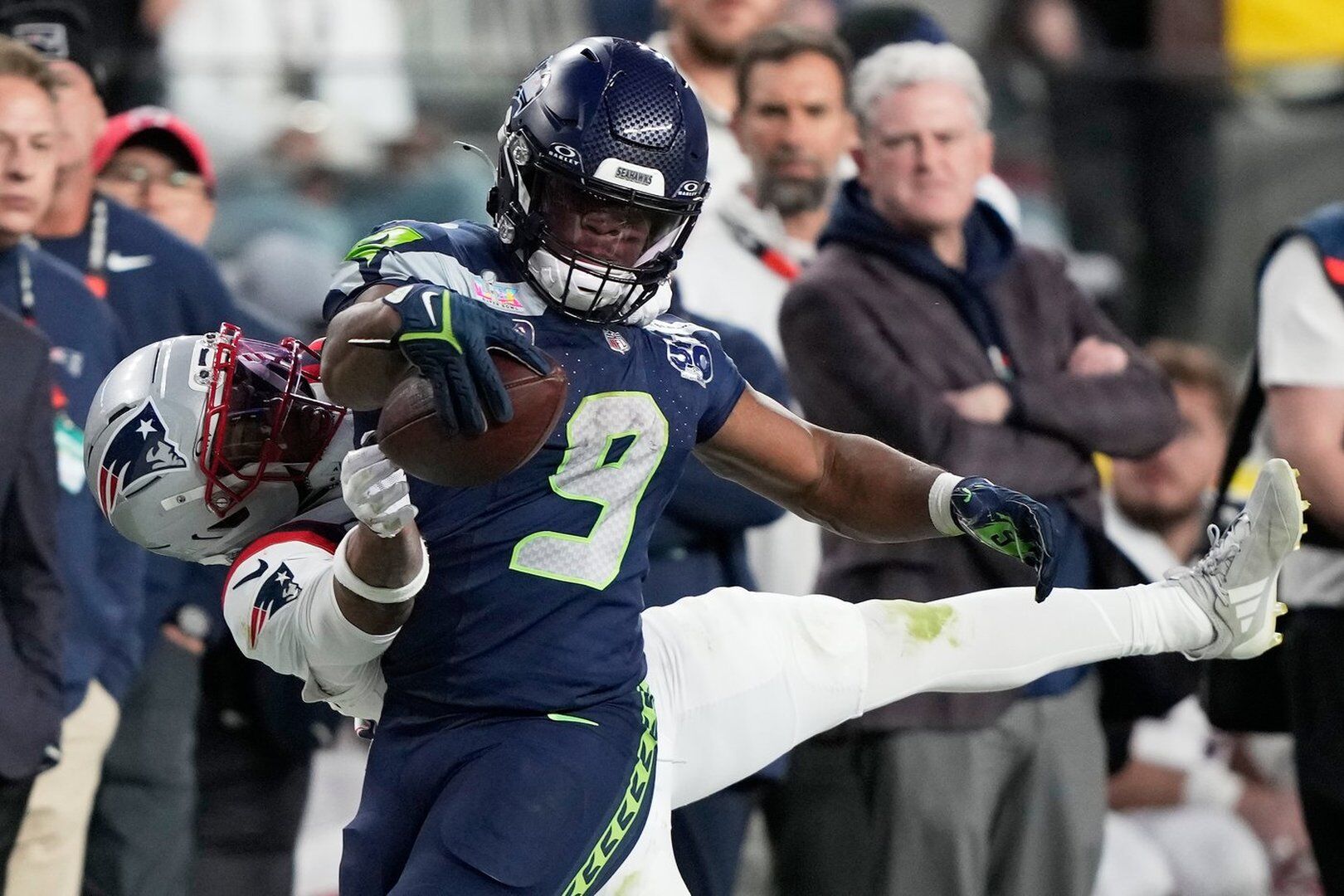 Super Bowl LX: Running back Kenneth Walker III wins MVP