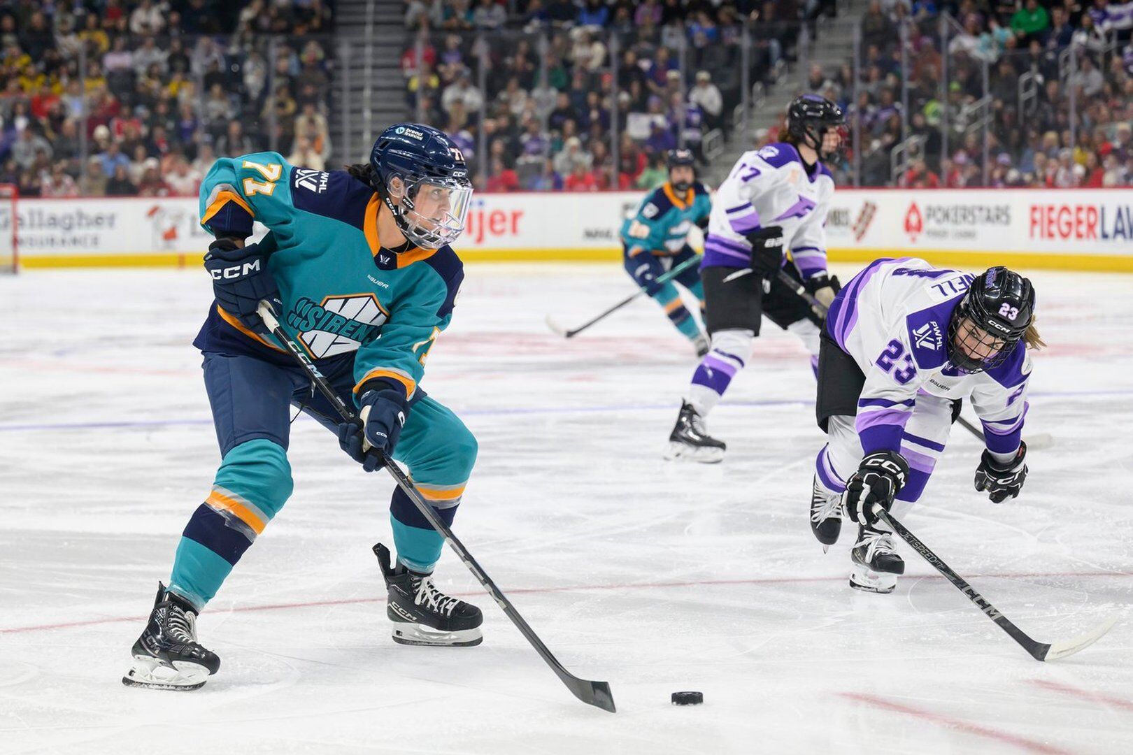 New York Sirens forward Taylor Girard's PWHL suspension reduced to 3 ...