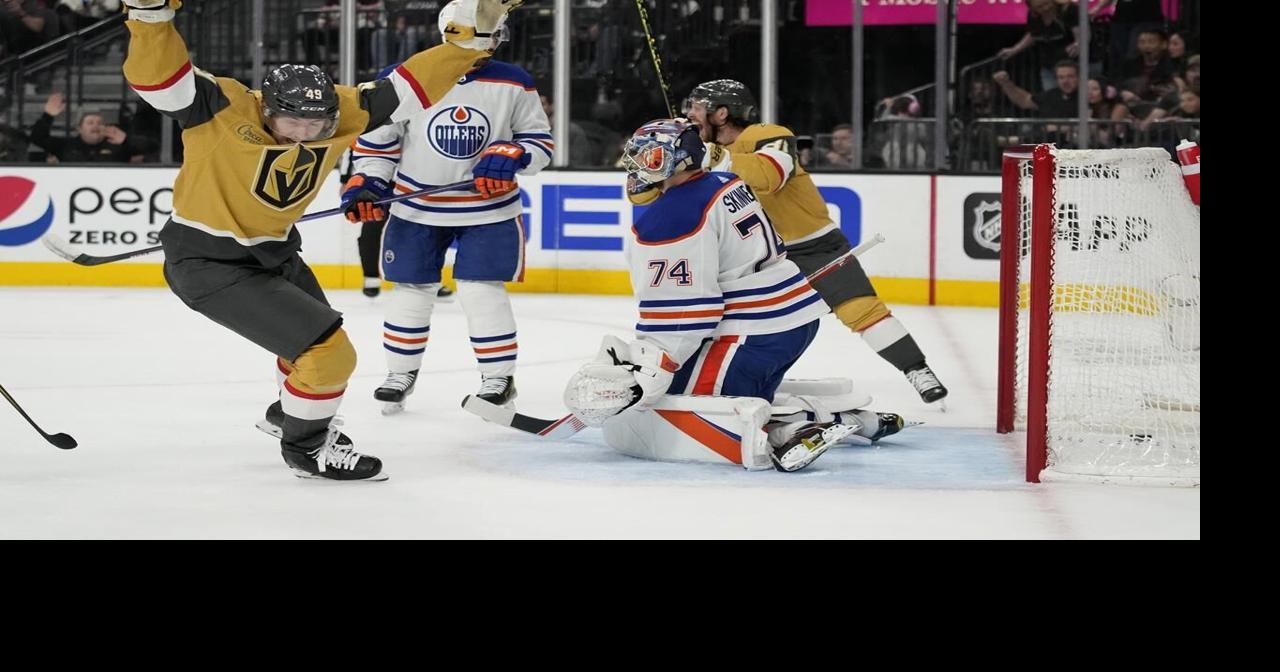 Golden Knights push Oilers to brink of playoff elimination with 4-3 win