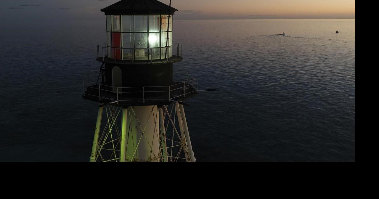 150-year-old Florida Keys lighthouse illuminated for first time in a decade