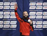 Canada's Steven Dubois wins 500-metre gold at world short track ...