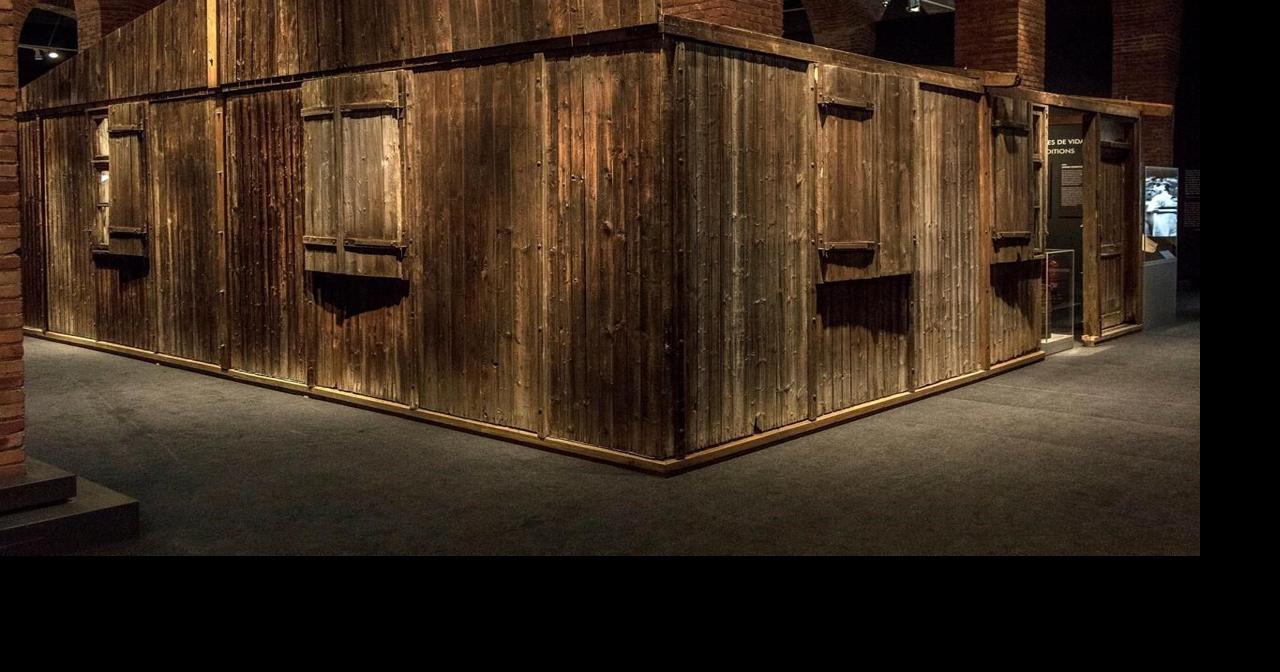 German train car arrives in New York for Auschwitz exhibit