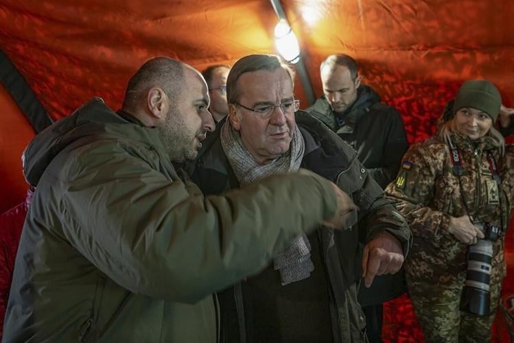 Germany's defence minister unveils more help for Ukraine's fight against Russia's invasion