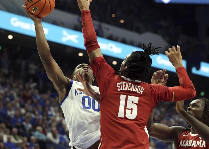 Nelson scores 25 points as No. 4 Alabama tops No. 8 Kentucky 102-97