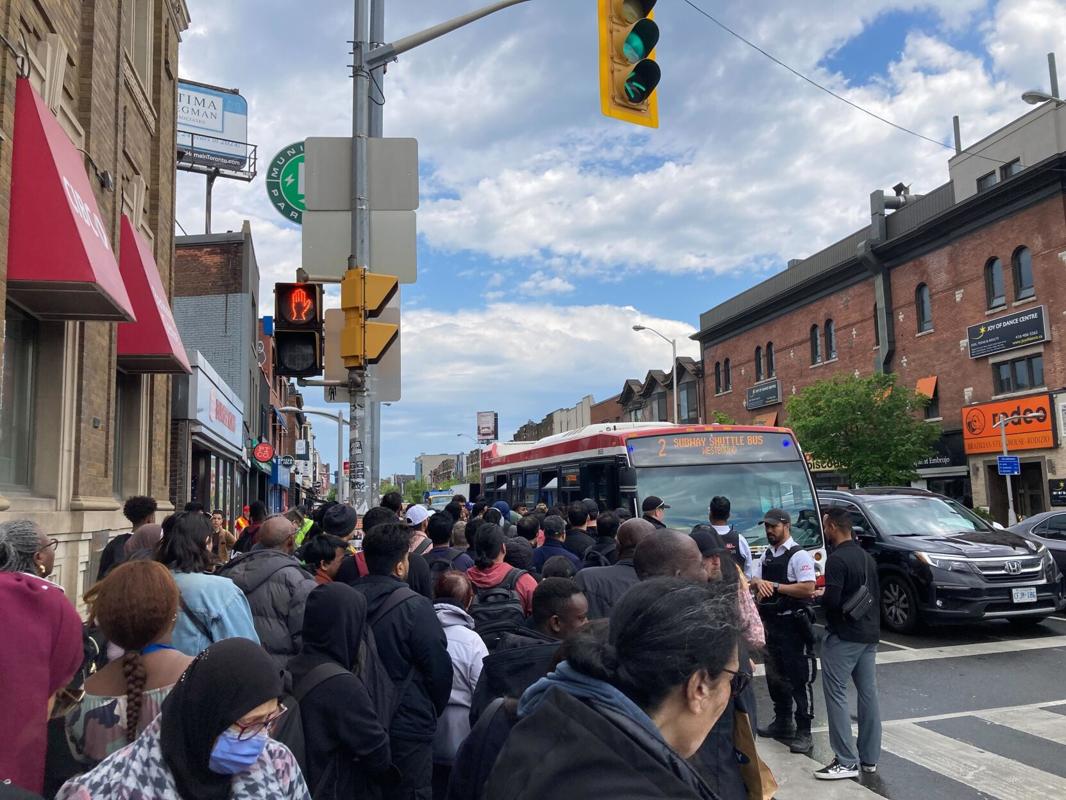 Major portion of Line 2 TTC service halted for 12 hours