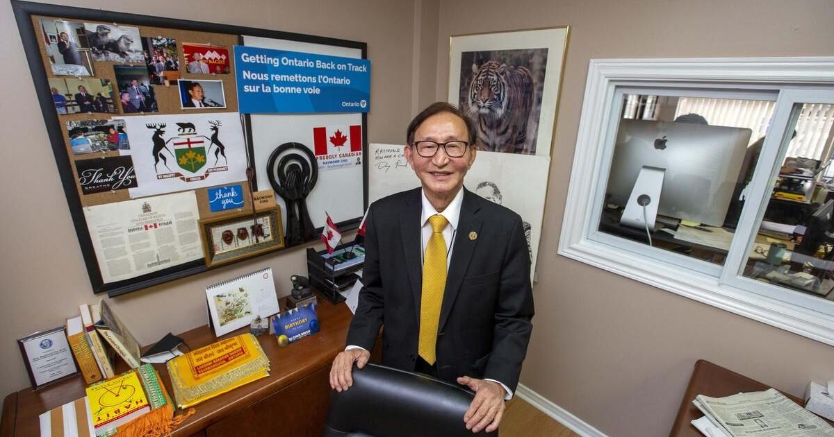 ‘My work motivates me’: At 85, MPP Raymond Cho celebrates 30 years of ...