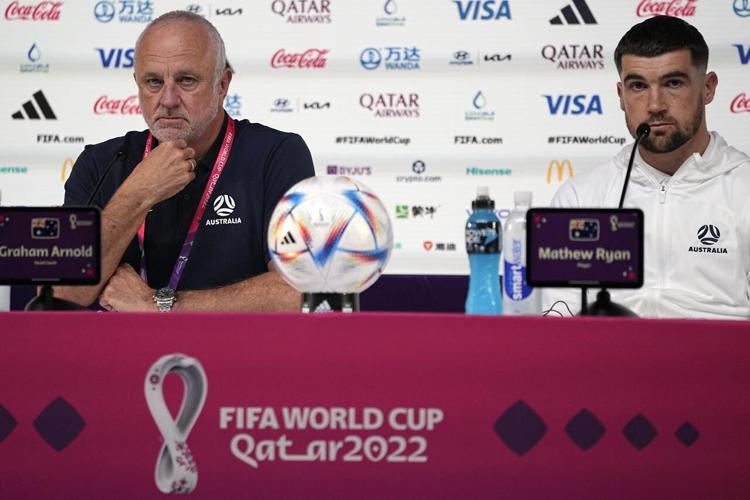 Australia coach in jovial mood before opening World Cup game