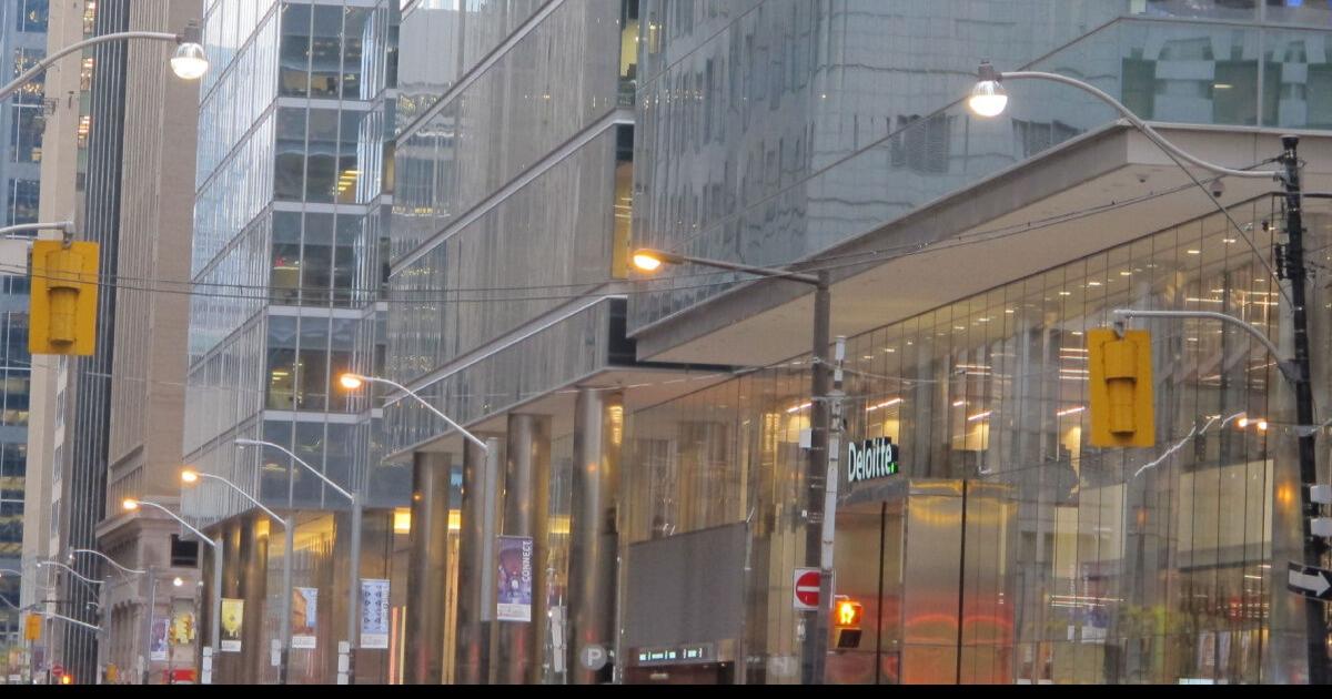 Downtown streetlights on all night, all day
