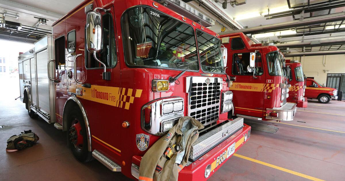 One person injured following North York fire